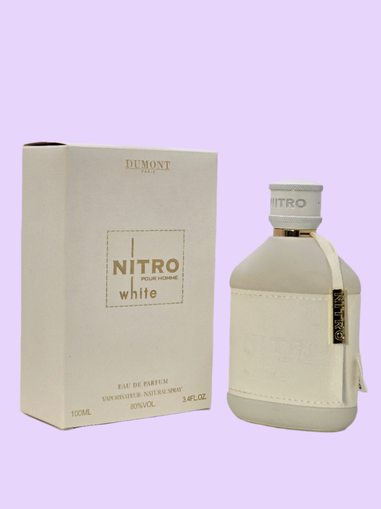 Nitro White Eau De Parfum For Men By Dumont Spray 3.4oz/100ml Bergamot ...